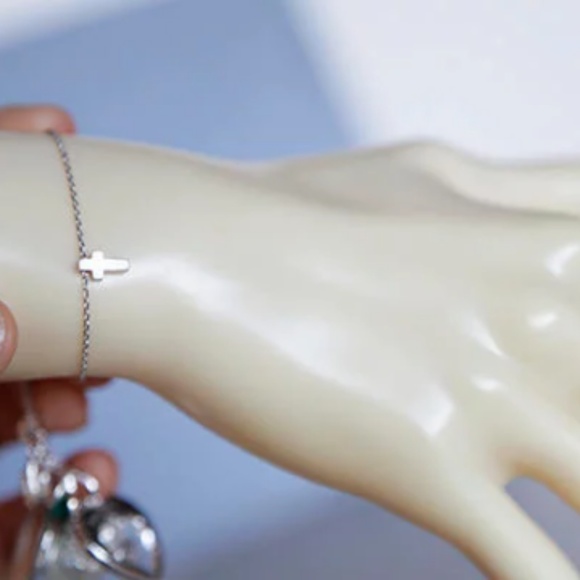 Handmade | Jewelry | Tiny Cross Necklacebraceletanklet Handmade | Poshmark